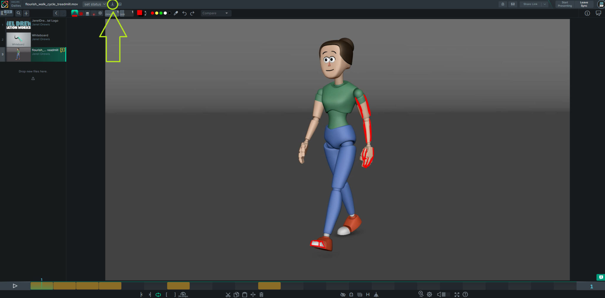 Syncsketch Tips - Janel Drewis Animation Workshop